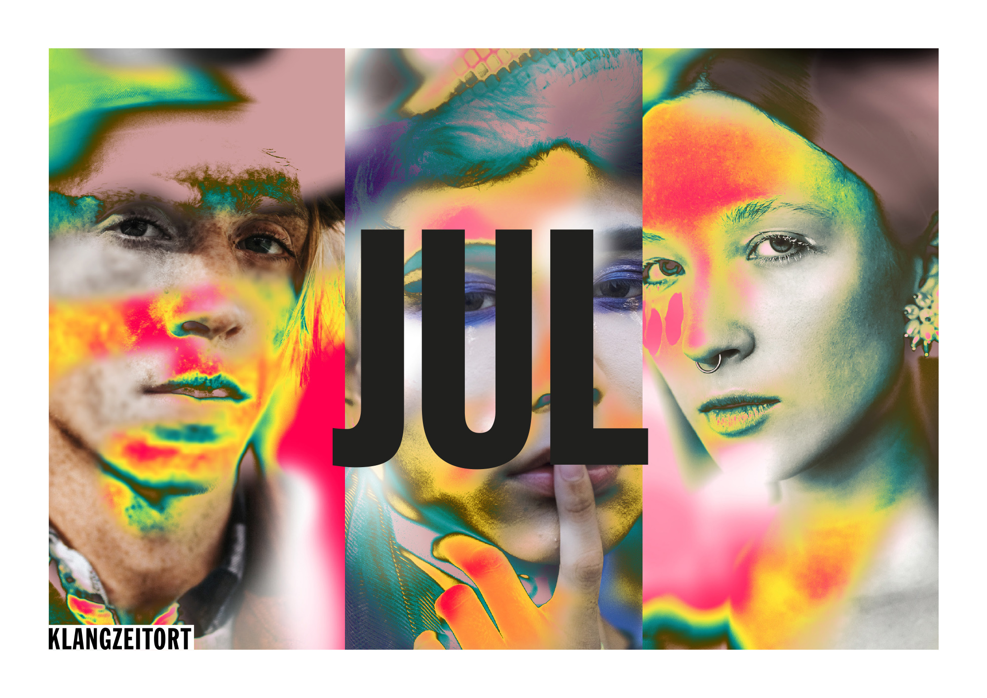 KLANGZEITORT — Leporello & Flyer-Archiv